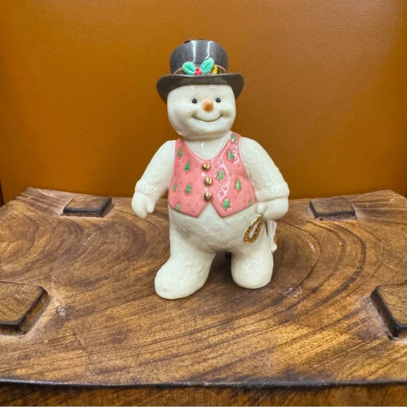 Lenox | Holiday | Lenox Bone China Snowman Bringing Christmas Joy ...